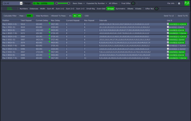 More Screenshots – Pick 3 Sifter